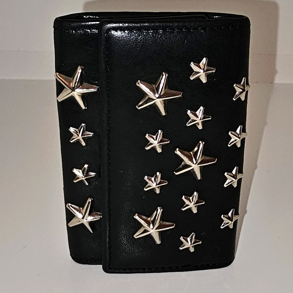Jimmy Choo | Bags | Jimmy Choo Star Studded Black Key Holder | Poshmark